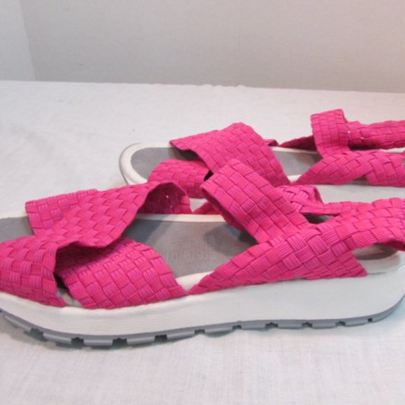 bernie mev. | Shoes | Bernie Mev New York Woven Karia Slipon Sandal ...